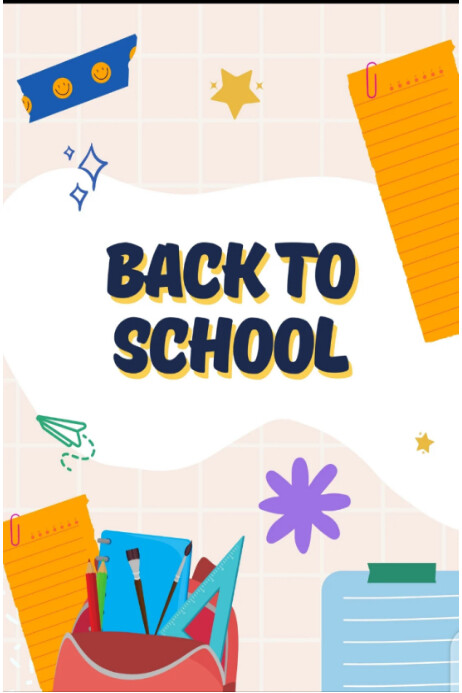 Back To School Poster Template | PosterMyWall