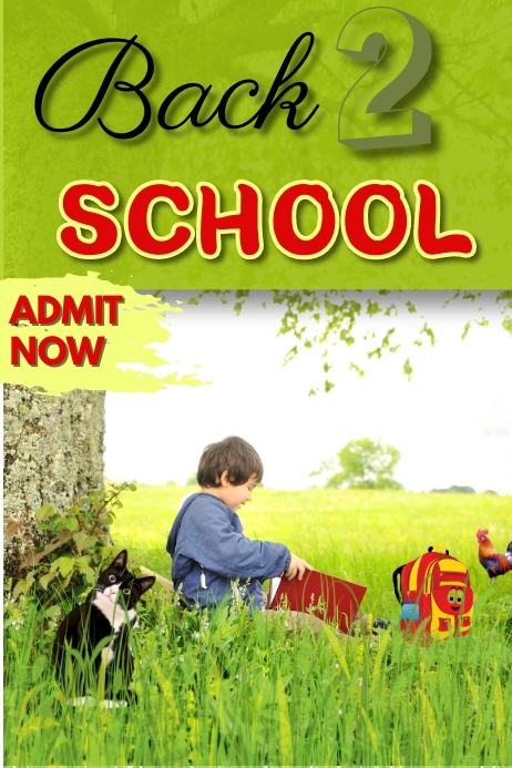 Back to school poster Template | PosterMyWall