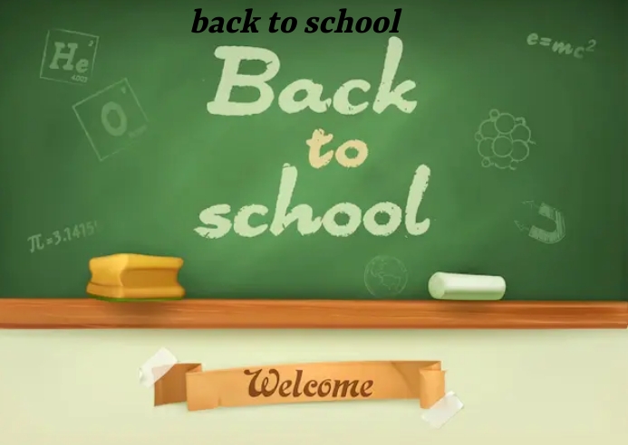 Back to school poster design template | PosterMyWall