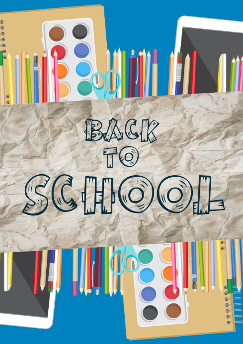 Back To School Poster Template | PosterMyWall