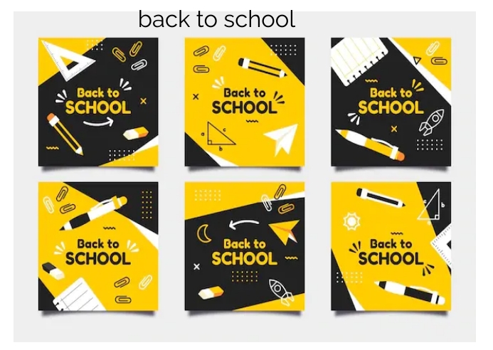 Copy of Back to school poster design template | PosterMyWall