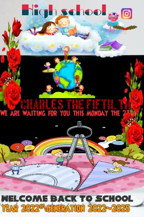 Back to school poster Template | PosterMyWall