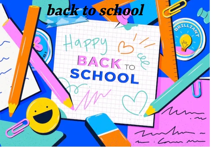 Back to school poster design template | PosterMyWall