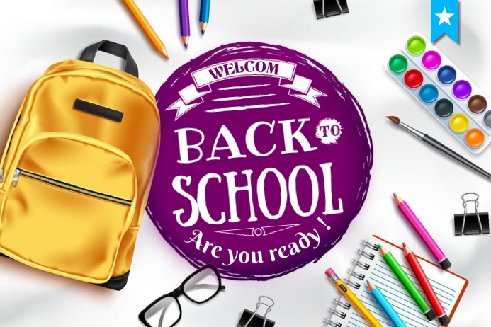 back to school poster template by postermywal | PosterMyWall