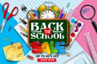 back to school poster template by postermywal | PosterMyWall