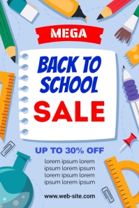 back to school poster template by postermywal | PosterMyWall