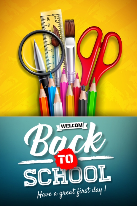 back to school poster template by postermywal | PosterMyWall