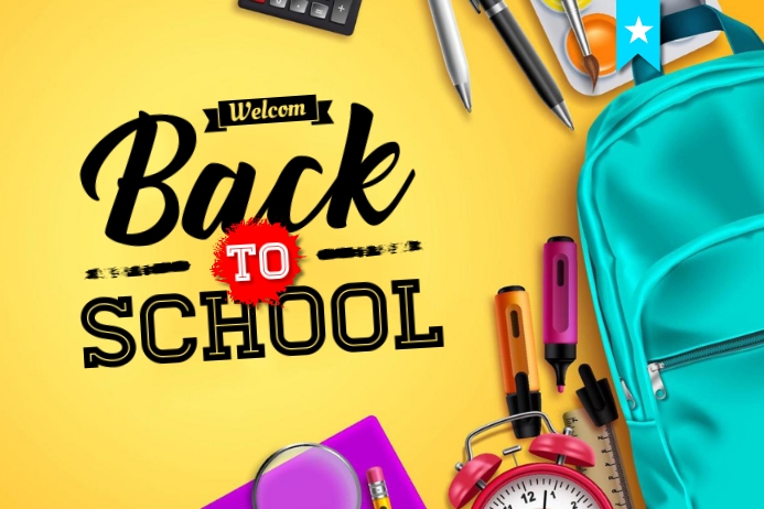 back to school poster template by postermywal | PosterMyWall