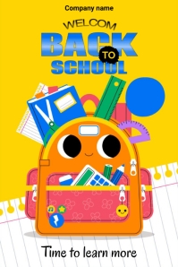 back to school poster template by postermywal | PosterMyWall