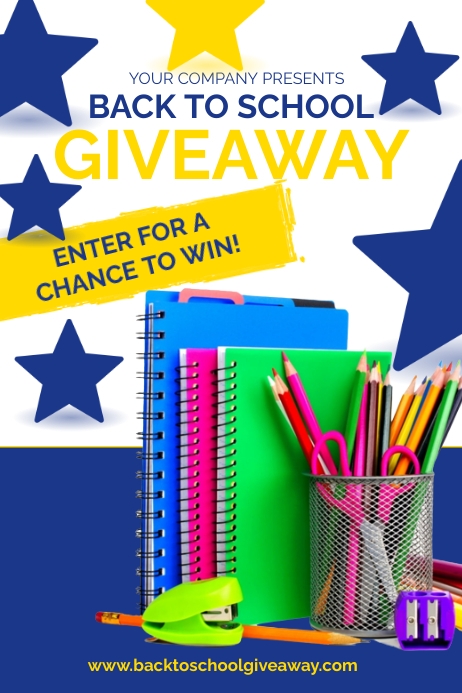 Copy of Back to school poster template | PosterMyWall