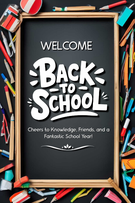 Back to school template 2025 | PosterMyWall