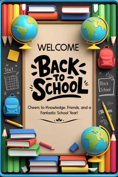 Back to school template 2025 | PosterMyWall