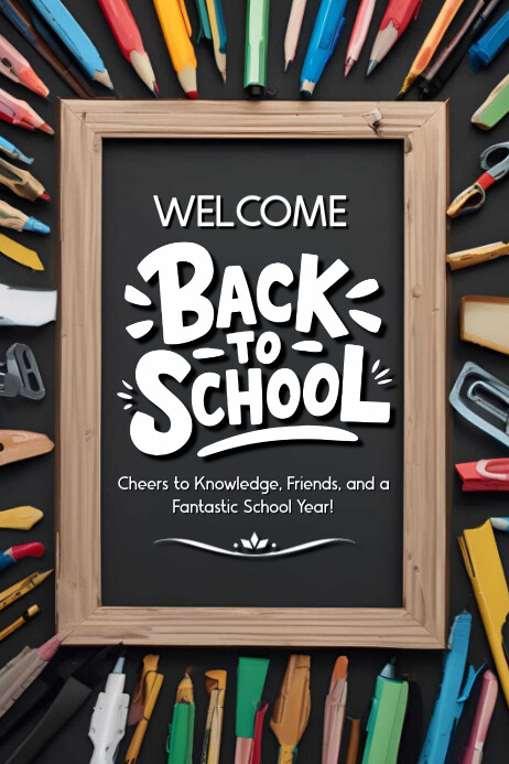 Back to school template 2025 | PosterMyWall