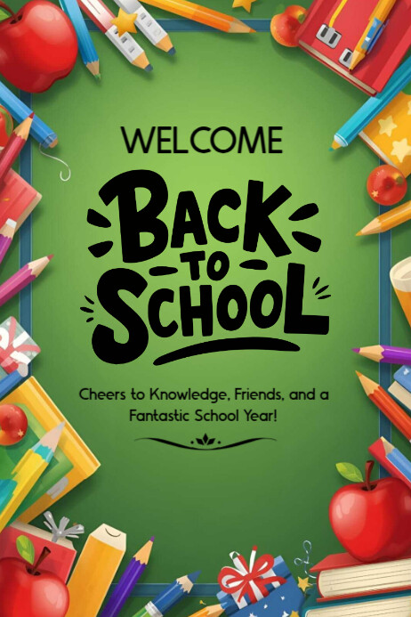 Back to school template 2025 | PosterMyWall