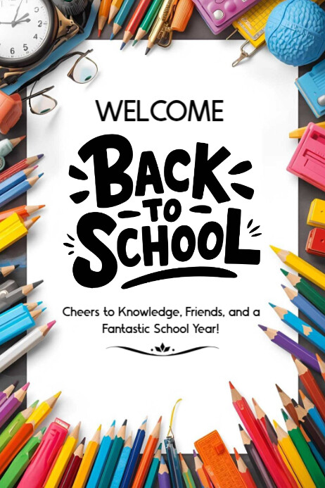 Back to school template 2025 | PosterMyWall