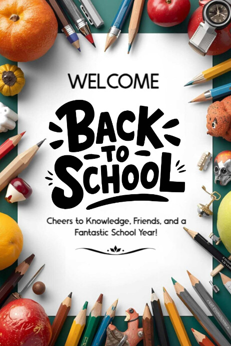 Back to school template 2025 | PosterMyWall