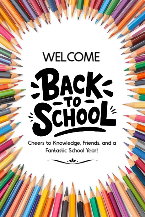 Back to school template 2025 | PosterMyWall