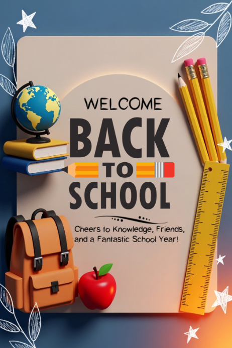 Back to school template 2026 | PosterMyWall