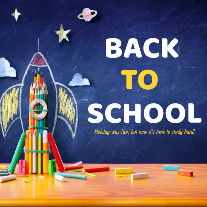 Plantilla de Back To School Template | PosterMyWall