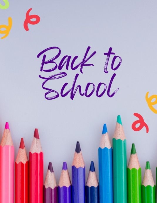 Plantilla de Back To School Template | PosterMyWall