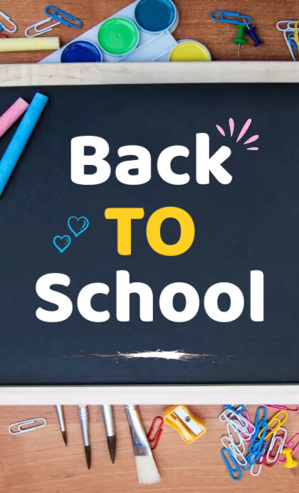 Back To School Template | PosterMyWall