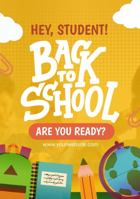 Back To School Template | PosterMyWall