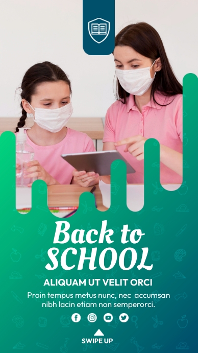 Vuelta al Plantilla de La Escuela | PosterMyWall