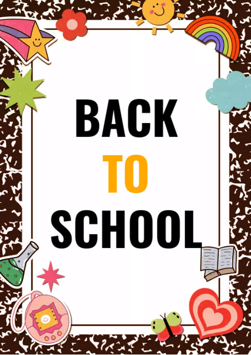 Back To School Template | PosterMyWall