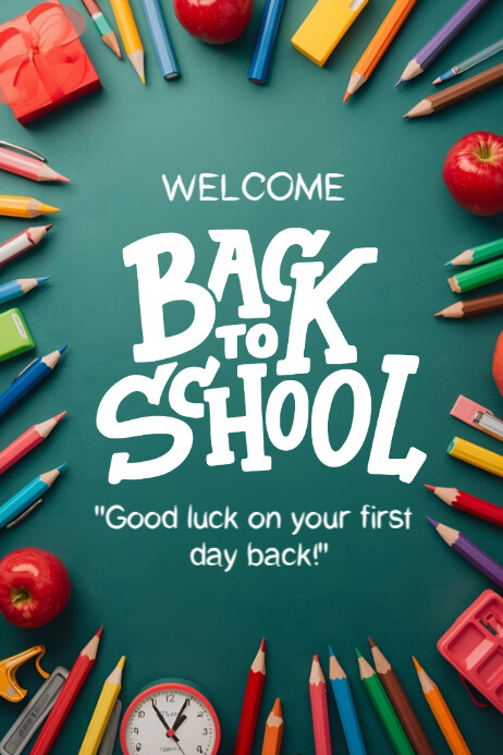 Back to school template.2025 | PosterMyWall