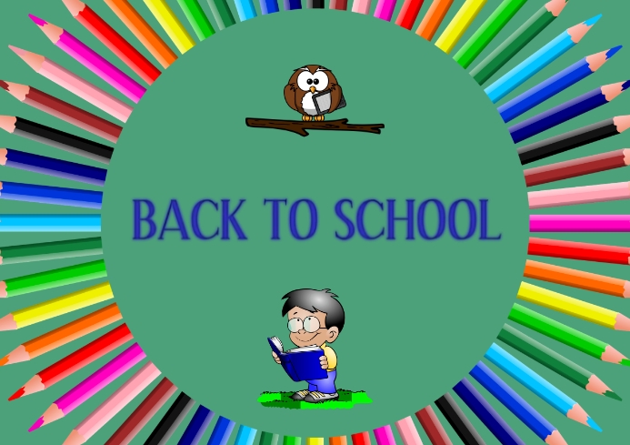 Back to school time Template | PosterMyWall