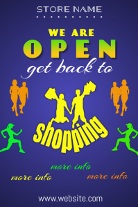 Open for Curbside Poster Template | PosterMyWall