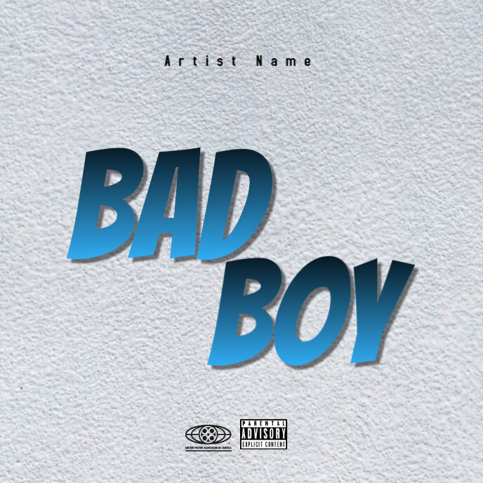 Copy of Bad boy mixtape album cover | PosterMyWall