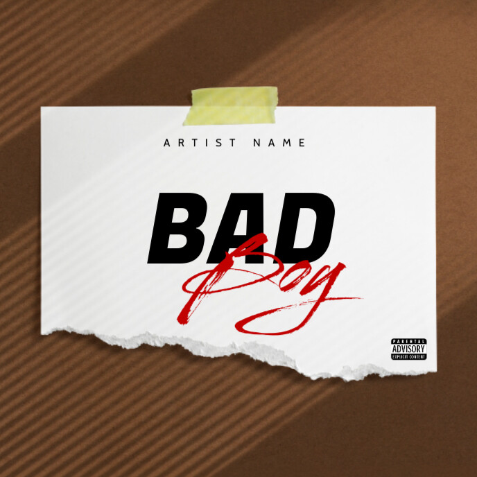 Copy of Bad Boy Mixtape Cover Album Cover | PosterMyWall