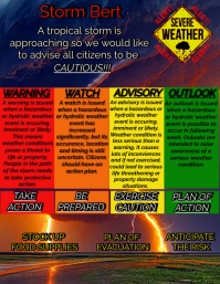 Bad weather Template | PosterMyWall