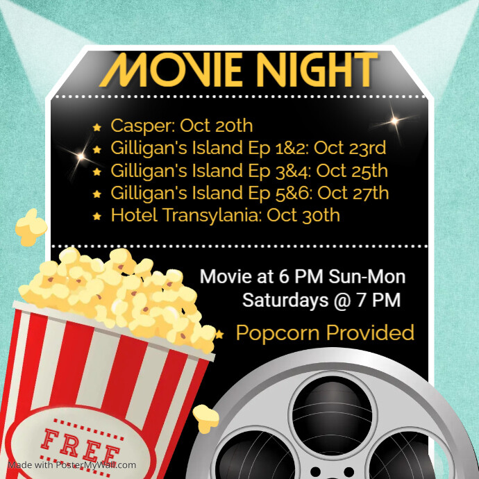 Classic Movie Watch Party Invitation (1) | PosterMyWall