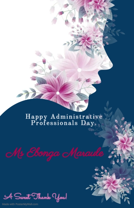 Ms Ebonga Maraule | PosterMyWall