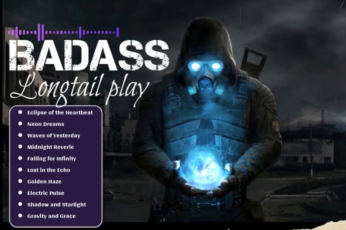 Copy of Badass Play Playlist | PosterMyWall