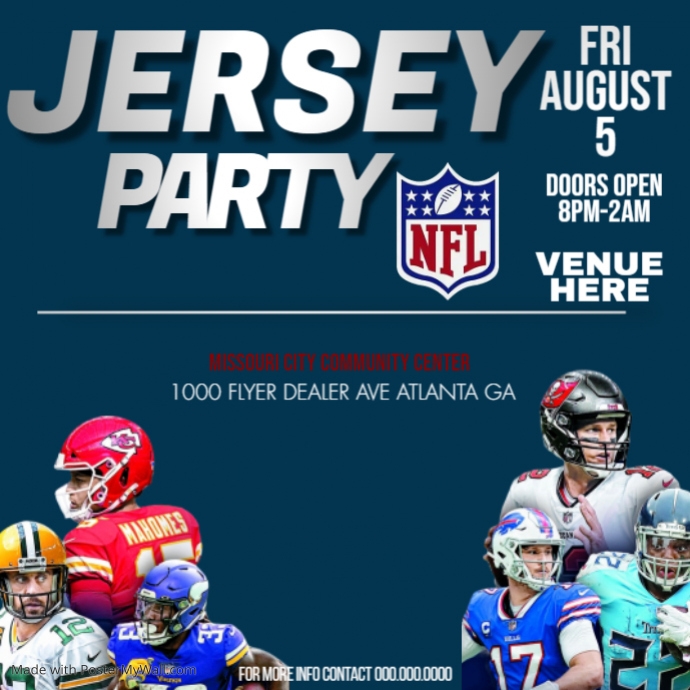 Copy of NFL SUNDAY | PosterMyWall