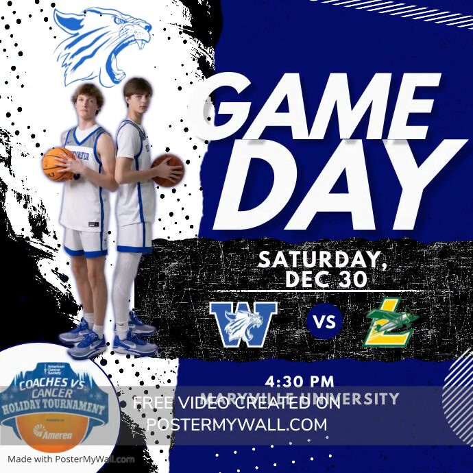 Game day football poster social media | PosterMyWall