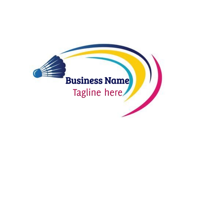 Badminton Logo Template | PosterMyWall