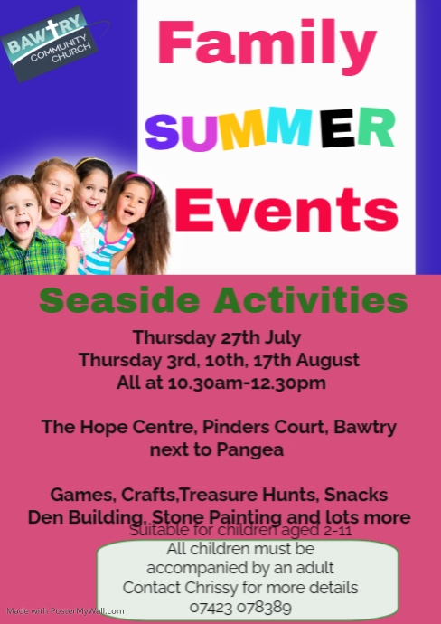 Copy of Family Summer Events | PosterMyWall