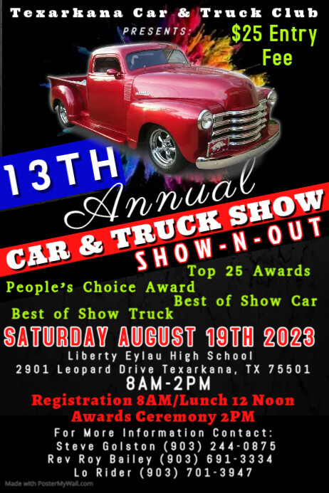 CAR SHOW | PosterMyWall