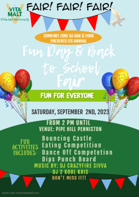 Summer Fair Flyer Template | PosterMyWall