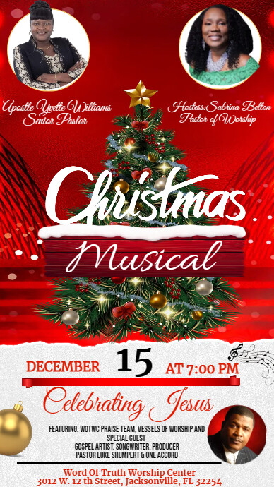 Christmas Musical | PosterMyWall