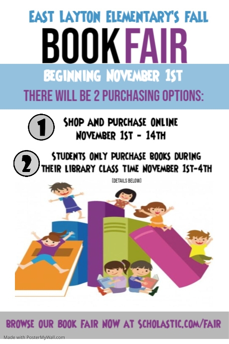 Copia de Copy of FALL BOOK FAIR | PosterMyWall