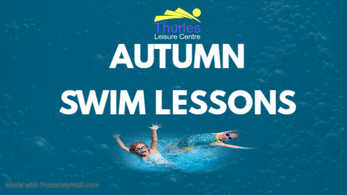 Kids Swimming Lessons Ad | PosterMyWall