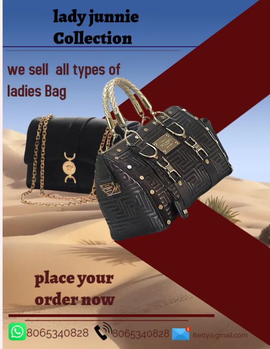 Bag advert Template | PosterMyWall