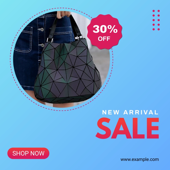 Bag Fashion Sale flyer Template | PosterMyWall