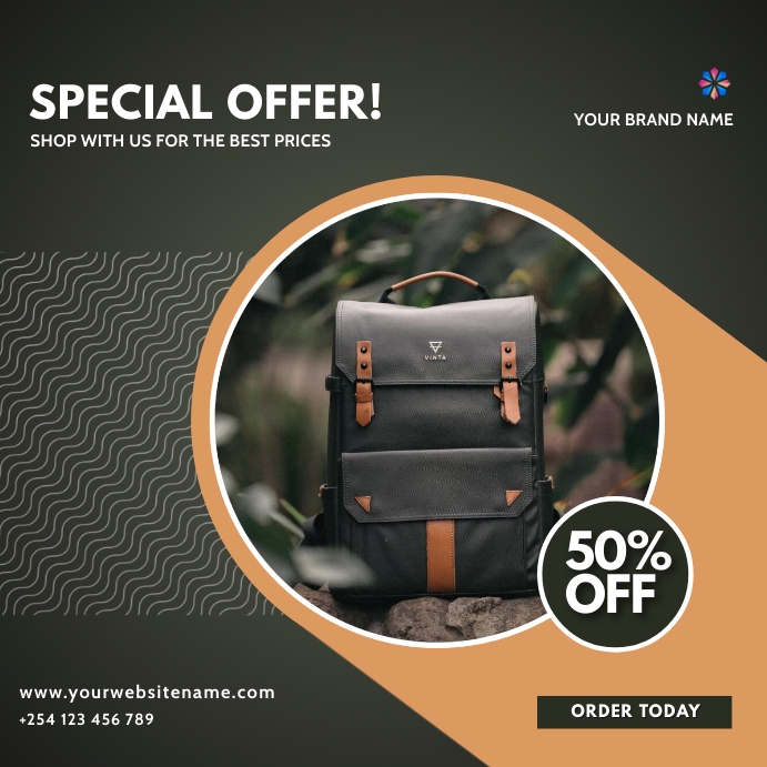 bag fashion sale template | PosterMyWall