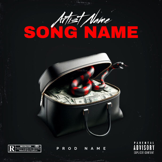 Bag Money Album Cover Template | PosterMyWall